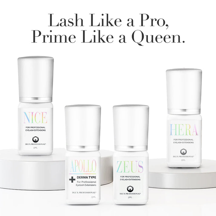 Prime Line Hypoallergenic Eyelash Glue - Dlux Professional
